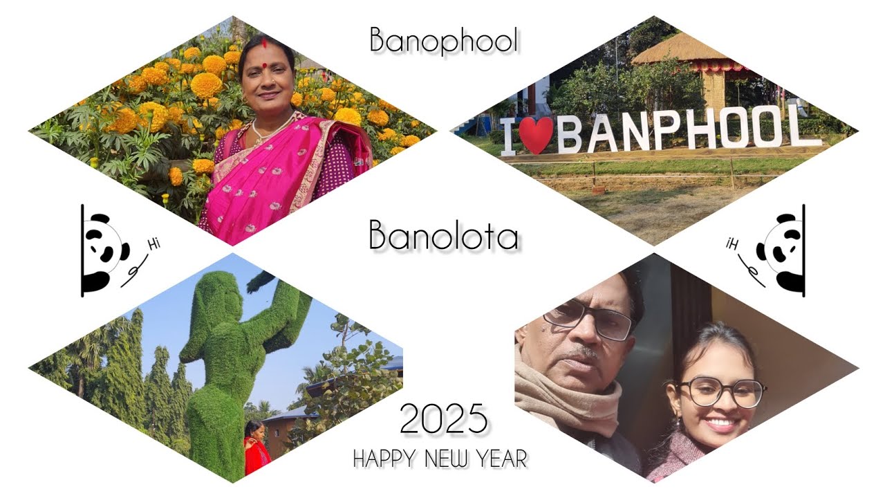 Happy New Year 2025 [Banolota Resort] [Banophool] #nature #flowers # ...