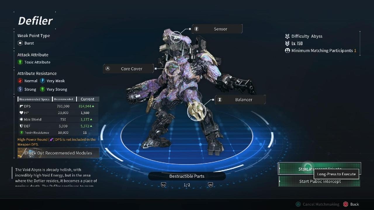 Defiler, 33 seconds, Solo, Flawless, Ines Build, Void Intercept Battle ...