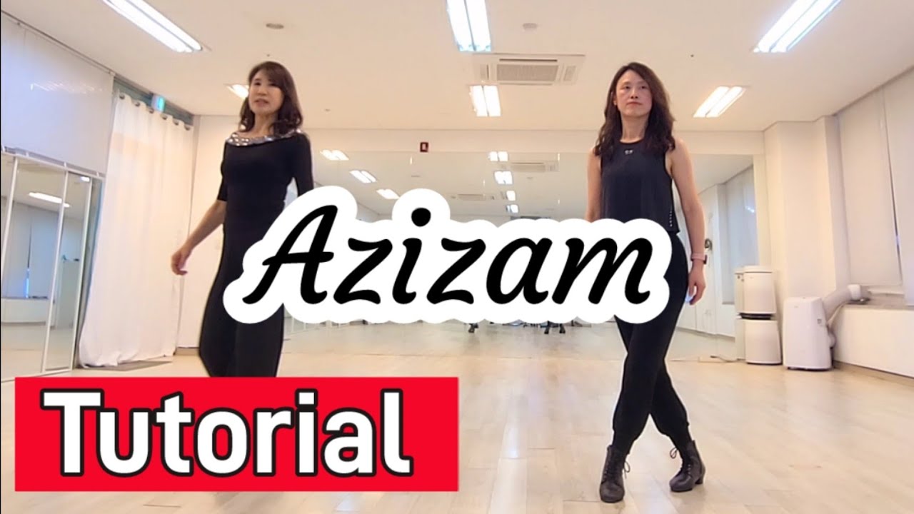 #위례희라인댄스 [Tutorial] Azizam Linedance - YouTube
