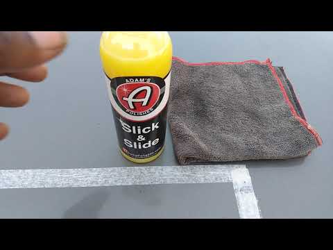 New Adam's slick & slide detail spray test review - YouTube