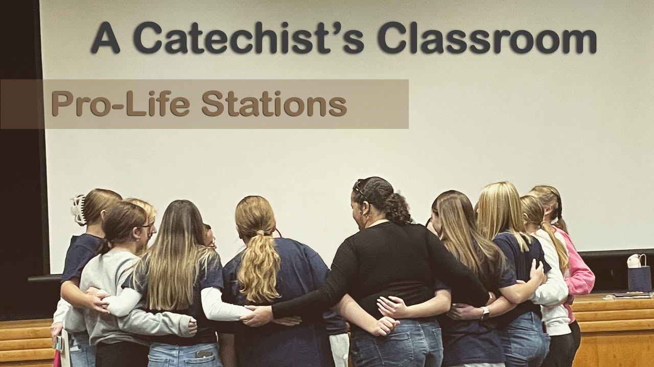 A Catechist's Classroom: Pro-Life Stations Activity - YouTube