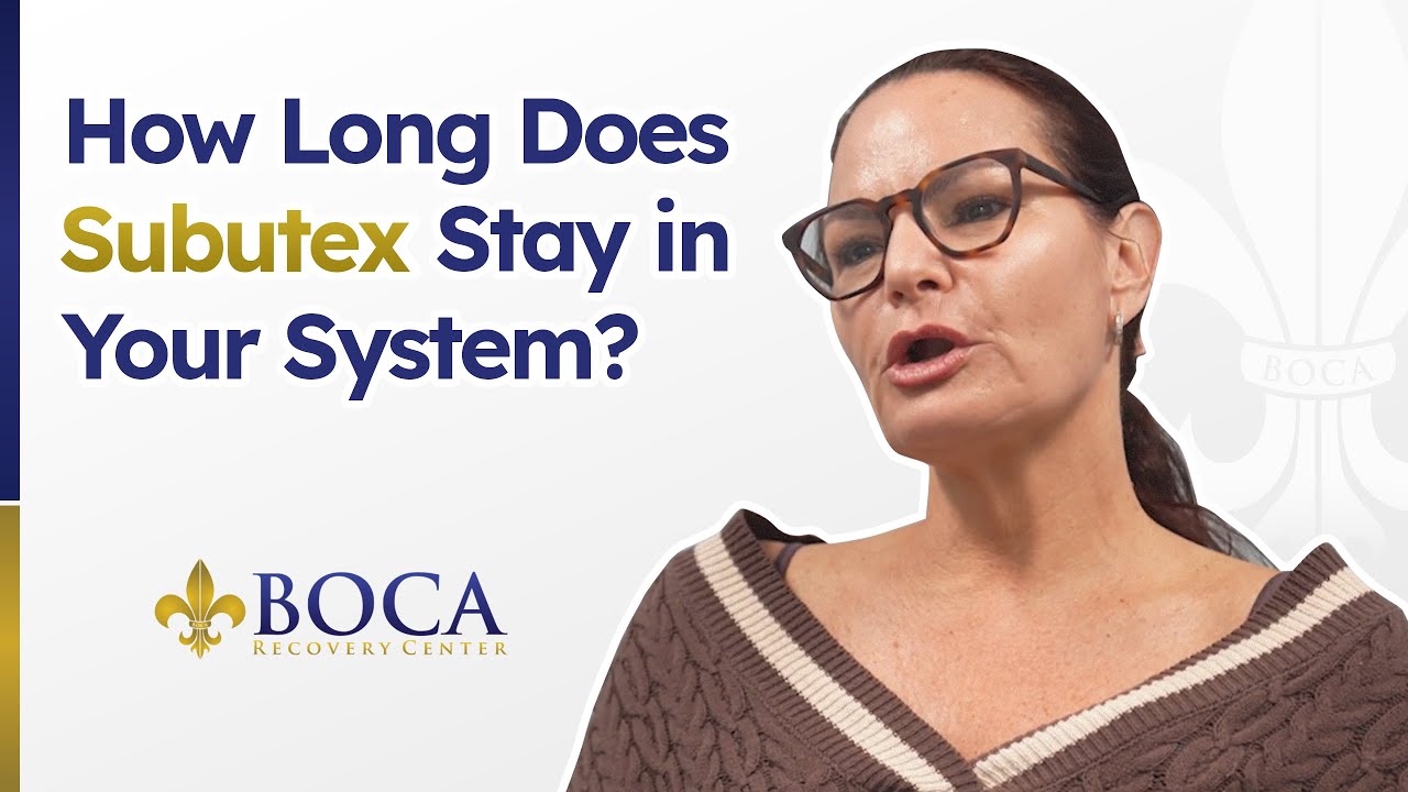 How Long Does Subutex Stay in Your System - YouTube