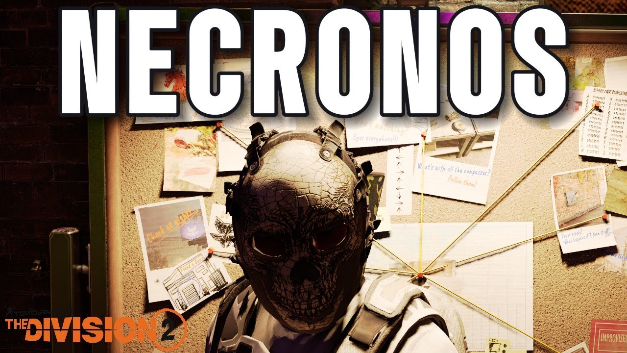 THE DIVISION 2 MASQUE DE HUNTER : NECRONOS (DLC BROOKLYN) - YouTube