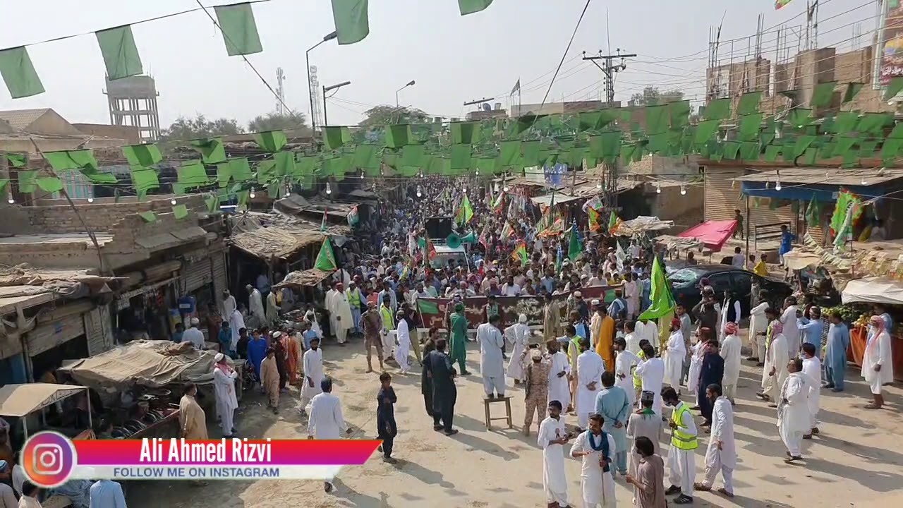 Grand Milad-e-Mustafa ﷺ Riley Johi 30 October - YouTube