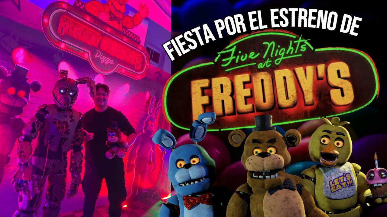 Fuí Una Fiesta De Five Nights At Freddy´s - YouTube
