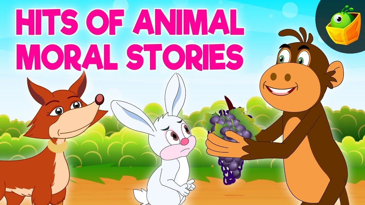 The Clever Monkey and Fox - Animal Tales for Kids - Summer Collection ...