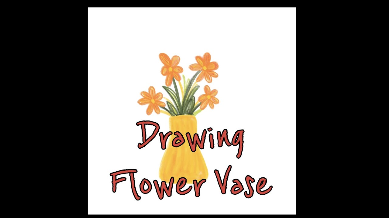 iPad Pro_Flower vase drawing / Procreate - YouTube