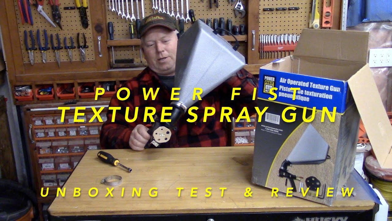 Power Fist Texture Gun Unboxing Test & Review - YouTube