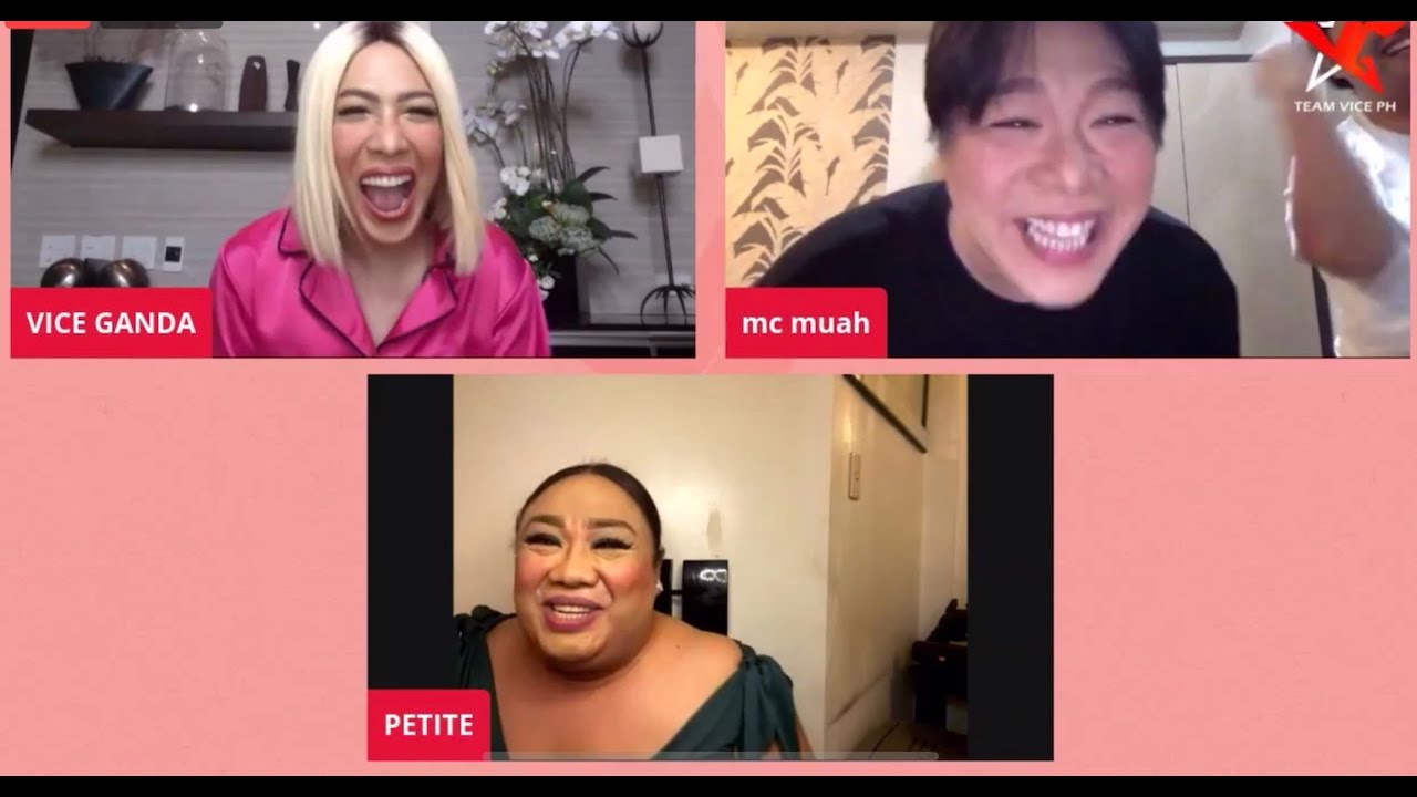 Vice Ganda Facebook Live Game with MC and Petite - YouTube
