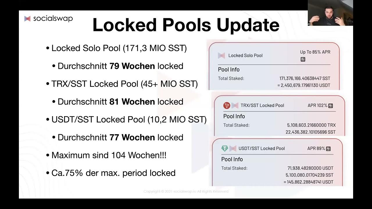 Locked Pools I Locking Period Update I SocialSwap.io - YouTube