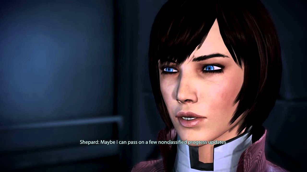 Mass Effect 3 Kicking Diana Allers Youtube