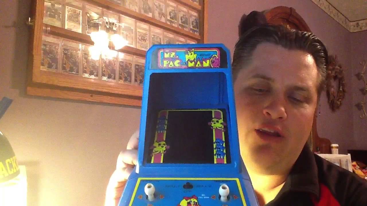 Vintage 1981 Tron & Ms Pac-Man Tabletop Games and A Sweater - YouTube