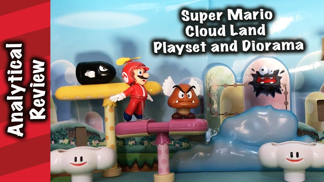 Mario Cloud Land Playset and Diorama - YouTube
