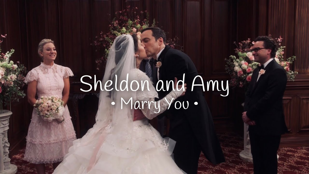 Sheldon and Amy (Shamy) - Marry You - YouTube