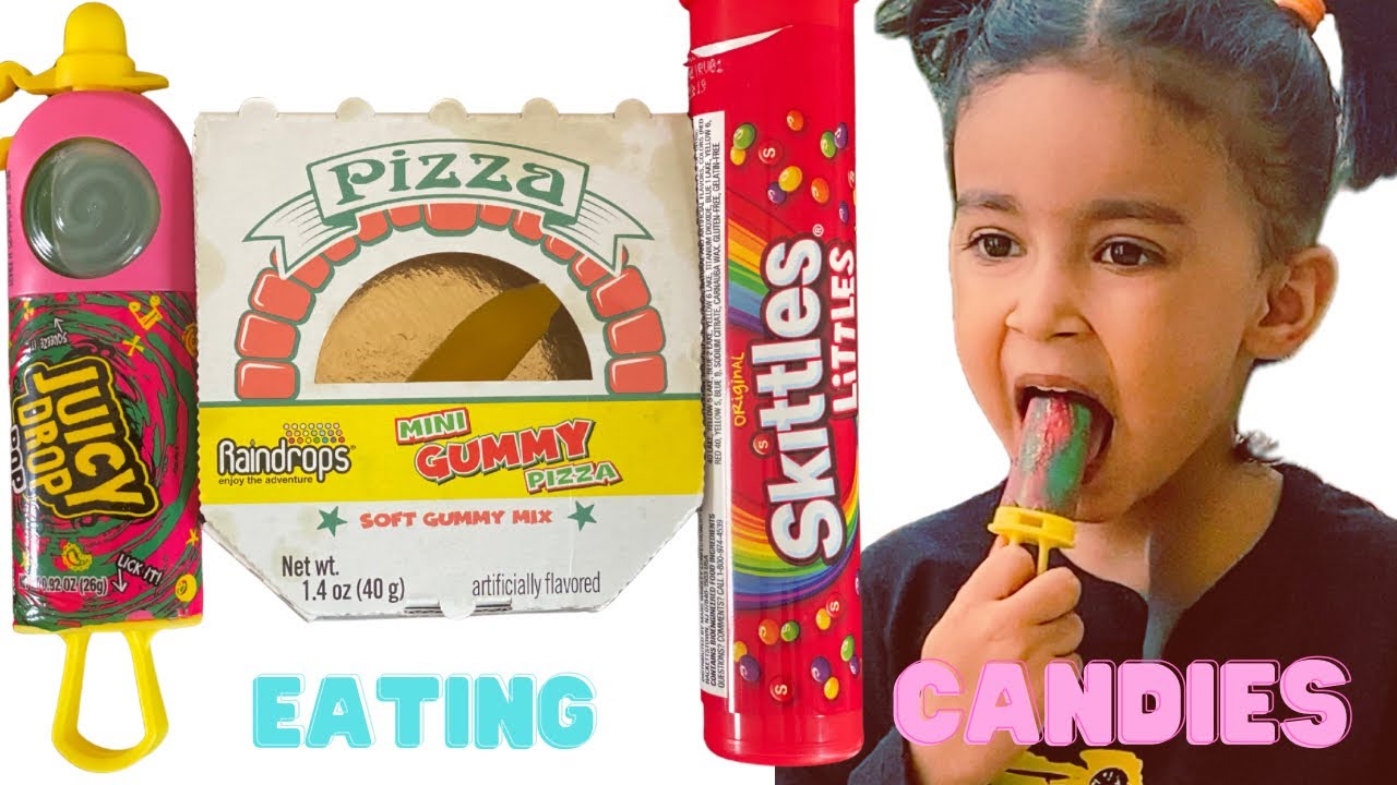 A Relaxing video of Toddler enjoying candies | Satisfying video of kid ...