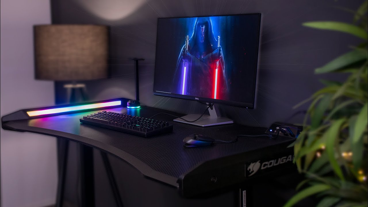 Must Have Budget RGB Gaming Desk - YouTube