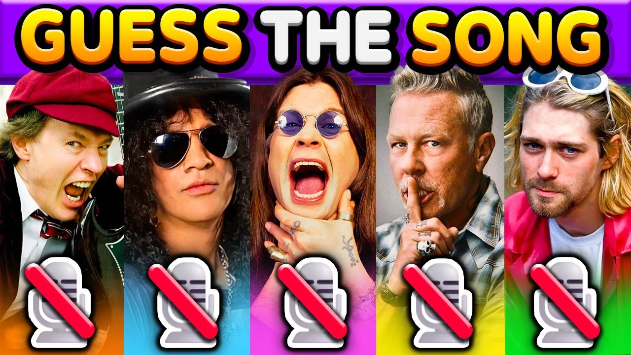 Guess the ROCK song by its ICONIC Guitar SOLO 🤘🎸 | Music Quiz - YouTube