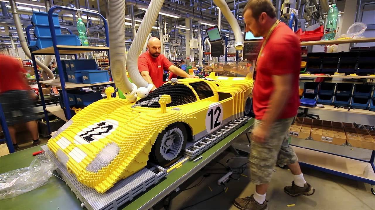 LEGO Builds A Ferrari 512 S Brick By Brick - YouTube