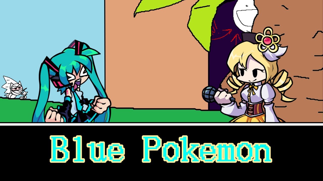[PLAYABLE] Blue Pokemon but Miku and Mami sing it! - YouTube