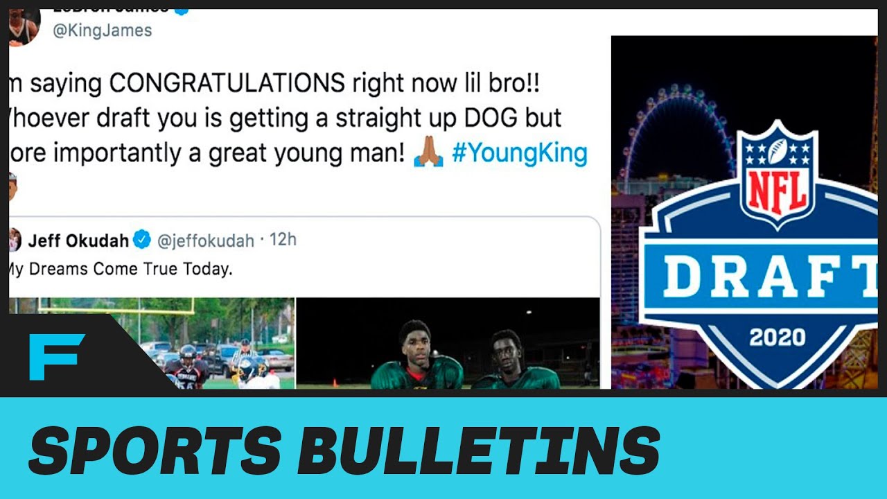 Twitter Goes OFF After First Round Of Virtual NFL Draft - YouTube