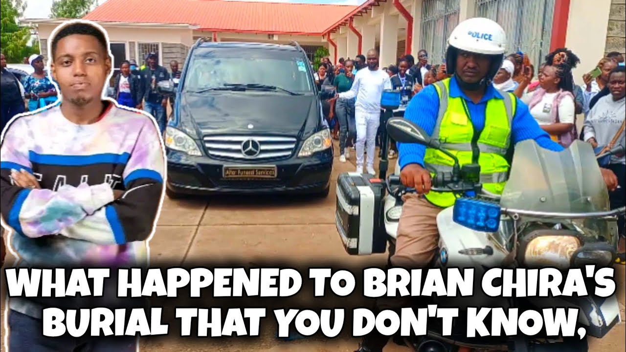Alikua Mtu Wa Watu!! SHOCKING 😳BRIAN CHIRA'S CONVOY FROM MORTUARY TO ...