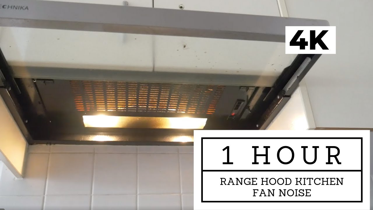 Relaxing range hood kitchen fan noise 1 hour background white noise ...