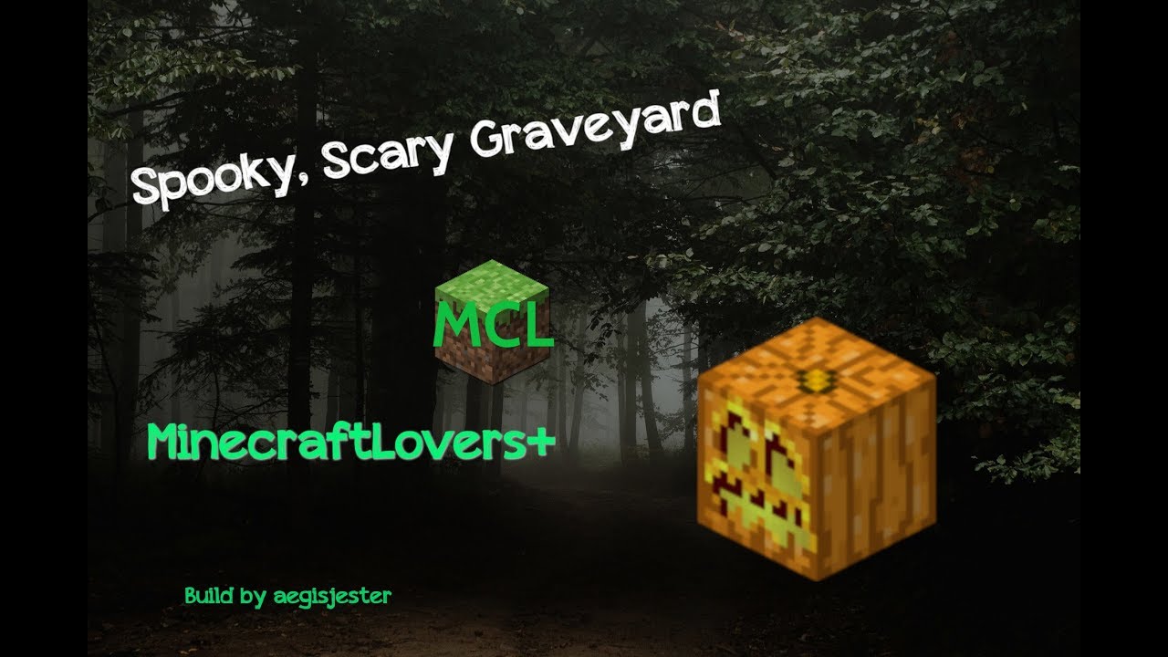 Minecraft - Graveyard Build - YouTube