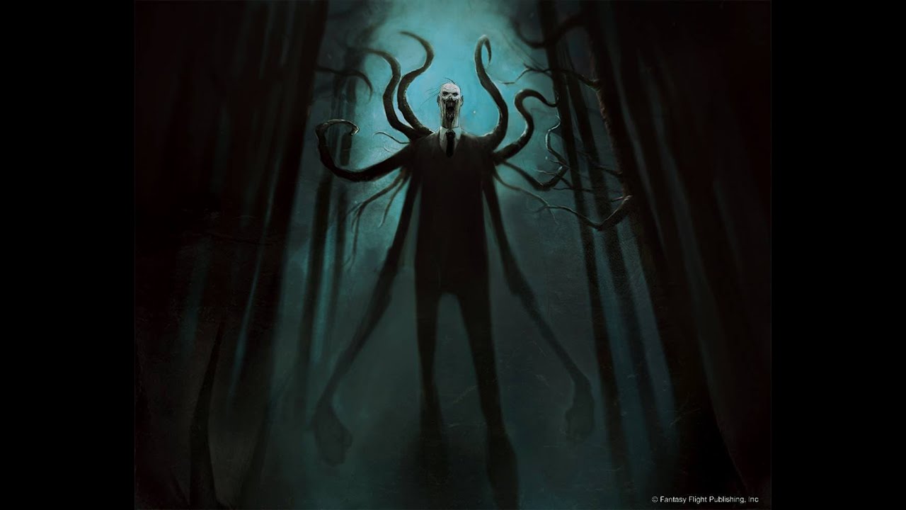 Slender Man In Forest - YouTube