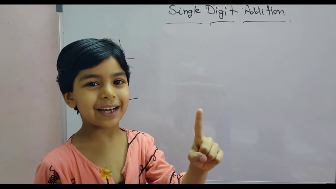Single digit addition for kids | Addition in Hindi | addition in ...