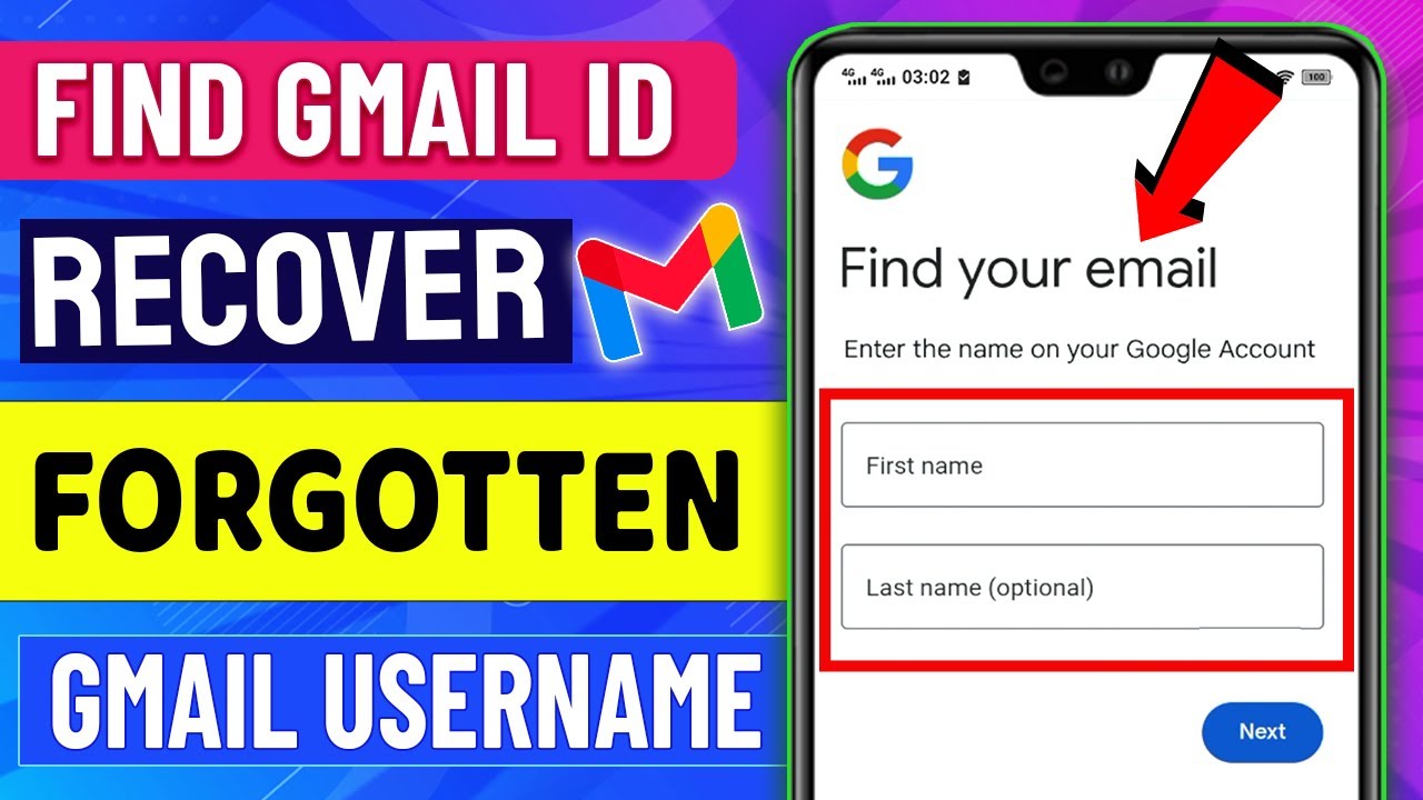 How to Find Gmail Account Find Gmail id if Forgotten 🖂🆔 How to Recover ...