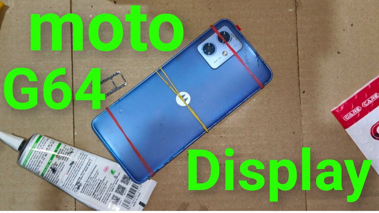 moto g64 Display Change - YouTube