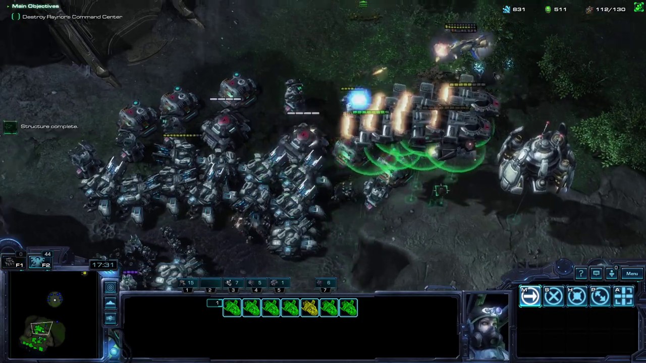 Starcraft: Mass Recall - E5 Iron Fist - M6 Emperor`s Flight (Hard ...