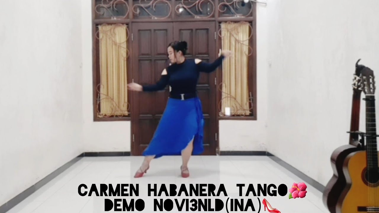 Carmen Habanera Tango - Line Dance (Hee Yon Kim(KOR) Beginner - YouTube