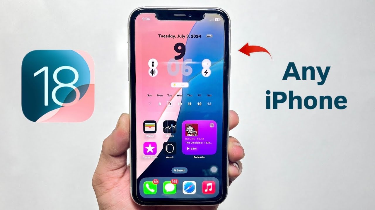 iOS 18 New Amazing Features for iPhone - Enable Now any iPhone - YouTube