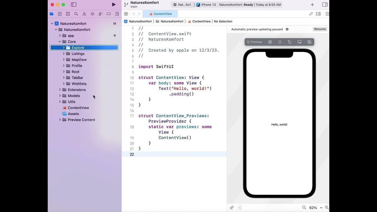 2023 Creating a New Group and Swift File Xcode - YouTube