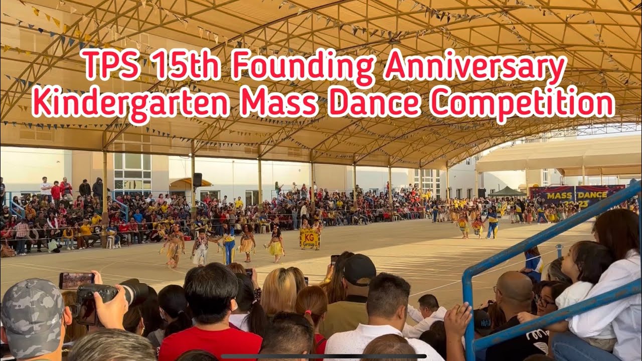 Kindergarten Level Mass Dance Competition The Philippine School Dubai ...