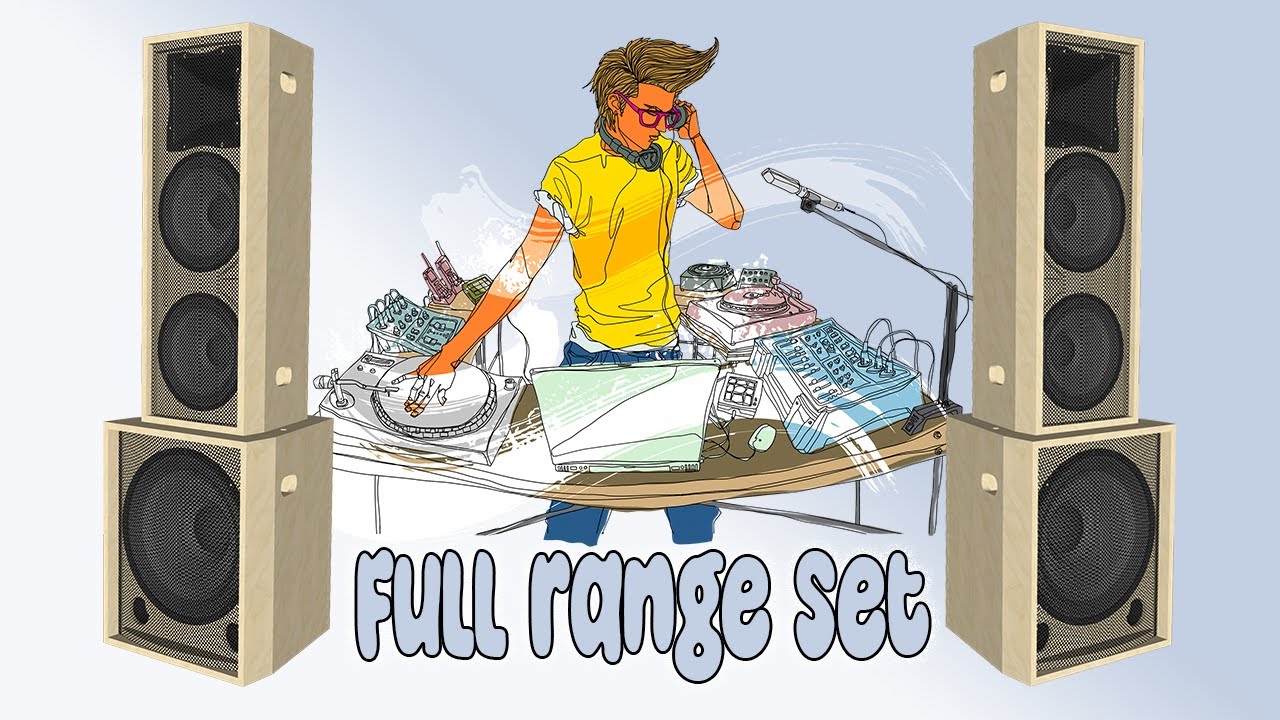 DIY Speaker Box Plan | Full Range Set - YouTube