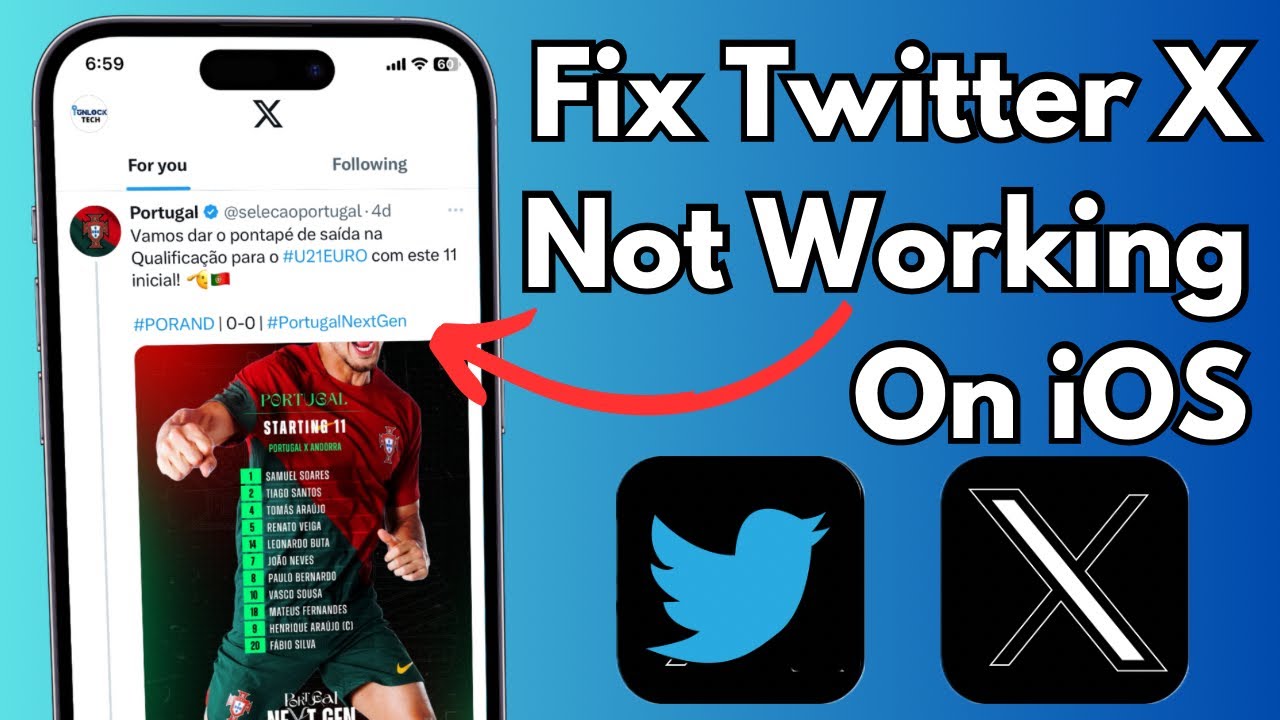 How To Fix Twitter Not Working On Iphone Fix X Not Working On Iphone Youtube