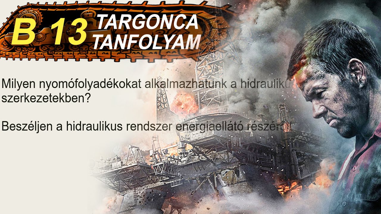 Targonca B13 tétel, Munkagép Tanfolyam 2023 (OKJ utáni tételsor) - YouTube