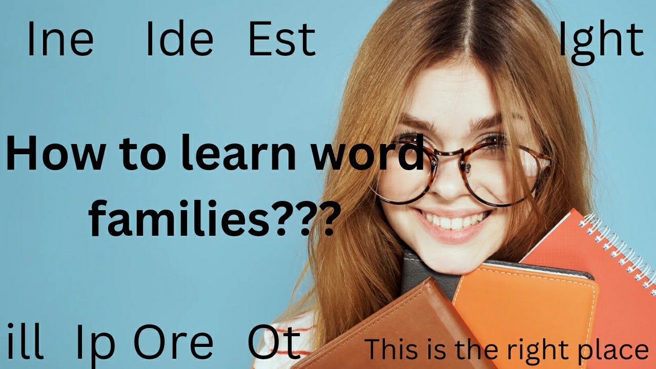 Word families of English ||English word family|| - YouTube