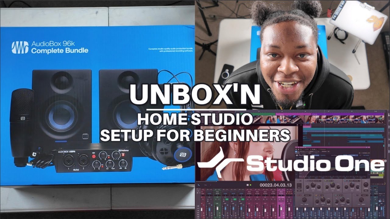 Unboxing the AudioBox 96K Complete Bundle | Essential Home Studio Gear ...