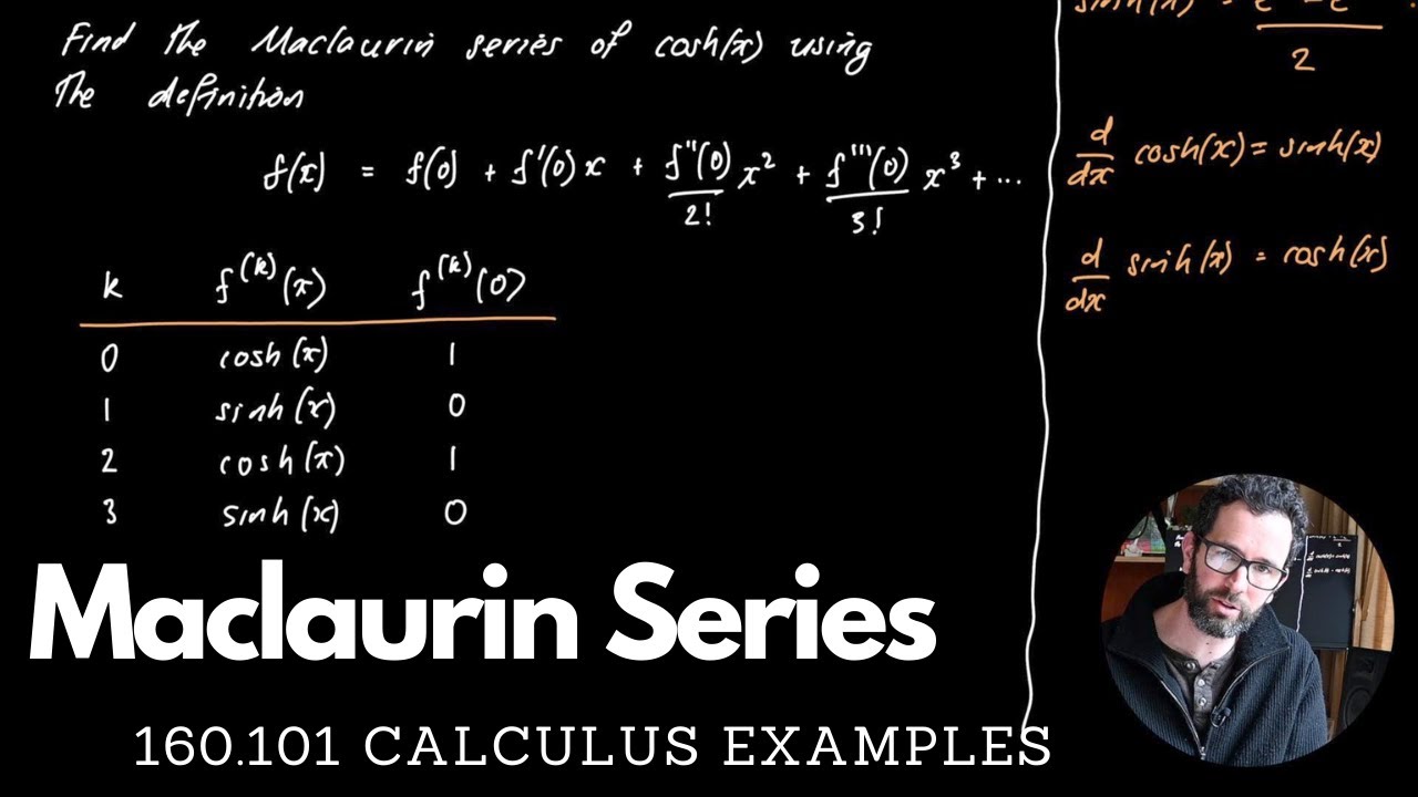 Maclaurin series (160.101 Calculus Examples) - YouTube