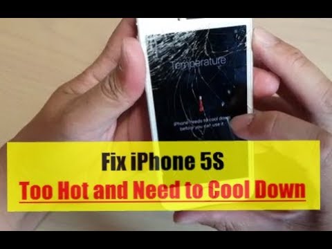 iPhone 5S: Phone is Too Hot and Need to Cool Down - YouTube