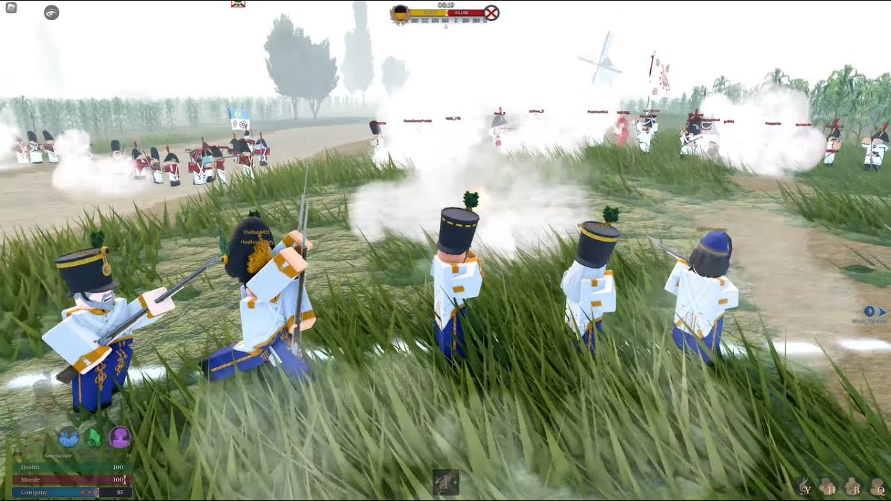 Napoleonic Wars | Hungarians, Modena & NR.1 vs Bourbon Spain | Roblox ...