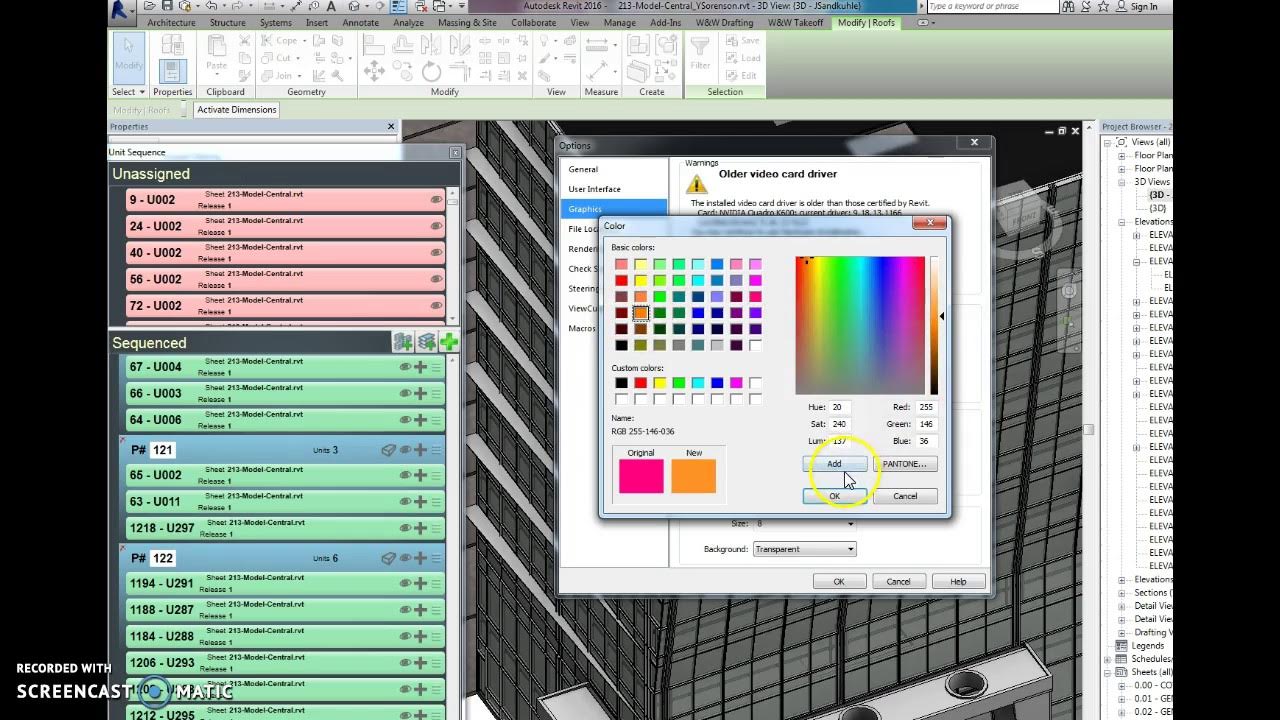 How To Change highlight Color In Revit Yantos YouTube how-to-change-highlight-color-in-revit-yantos-youtube