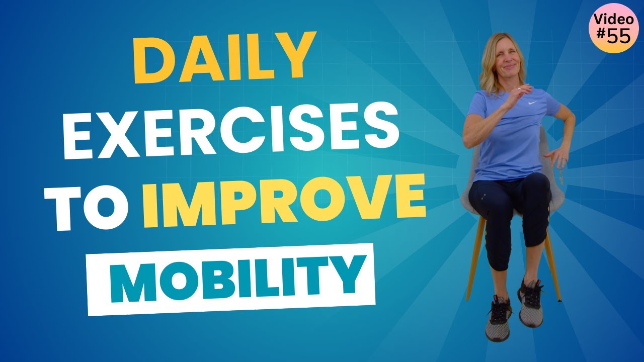 Daily Exercises All Seniors Should Do to Improve Mobility - YouTube