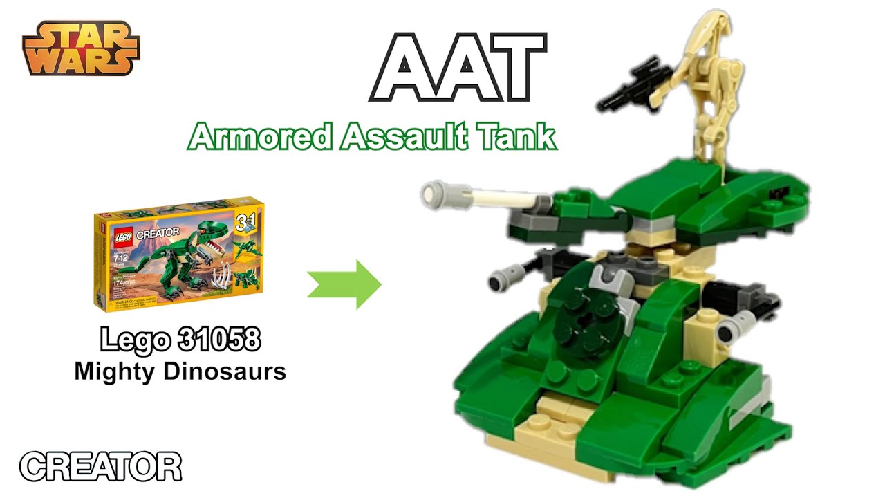 LEGO MOC / LEGO CREATOR 31058 Mighty Dinosaurs Alternative Build ...