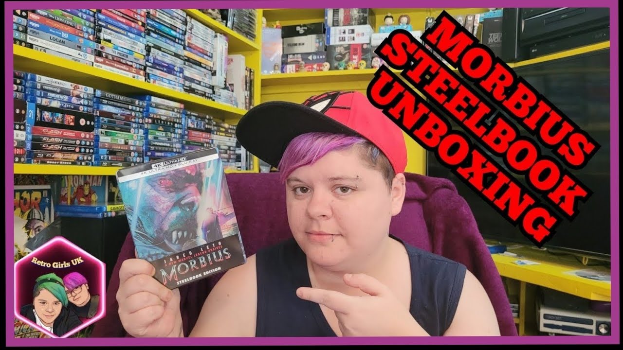 Morbius Steelbook Unboxing 4K | Retro Girls UK #4k #4kunboxing #morbius ...