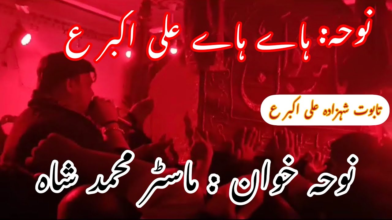 21 Muharram | Haye Haye Ali Akbar | Muhammad Ali Shah | Barmadagi Taboot Shahzada Ali Akbar As ...