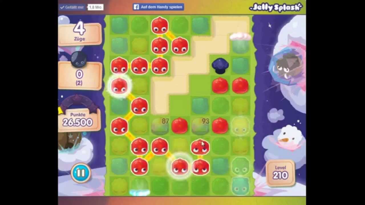 Jelly Splash lvl 210 - YouTube